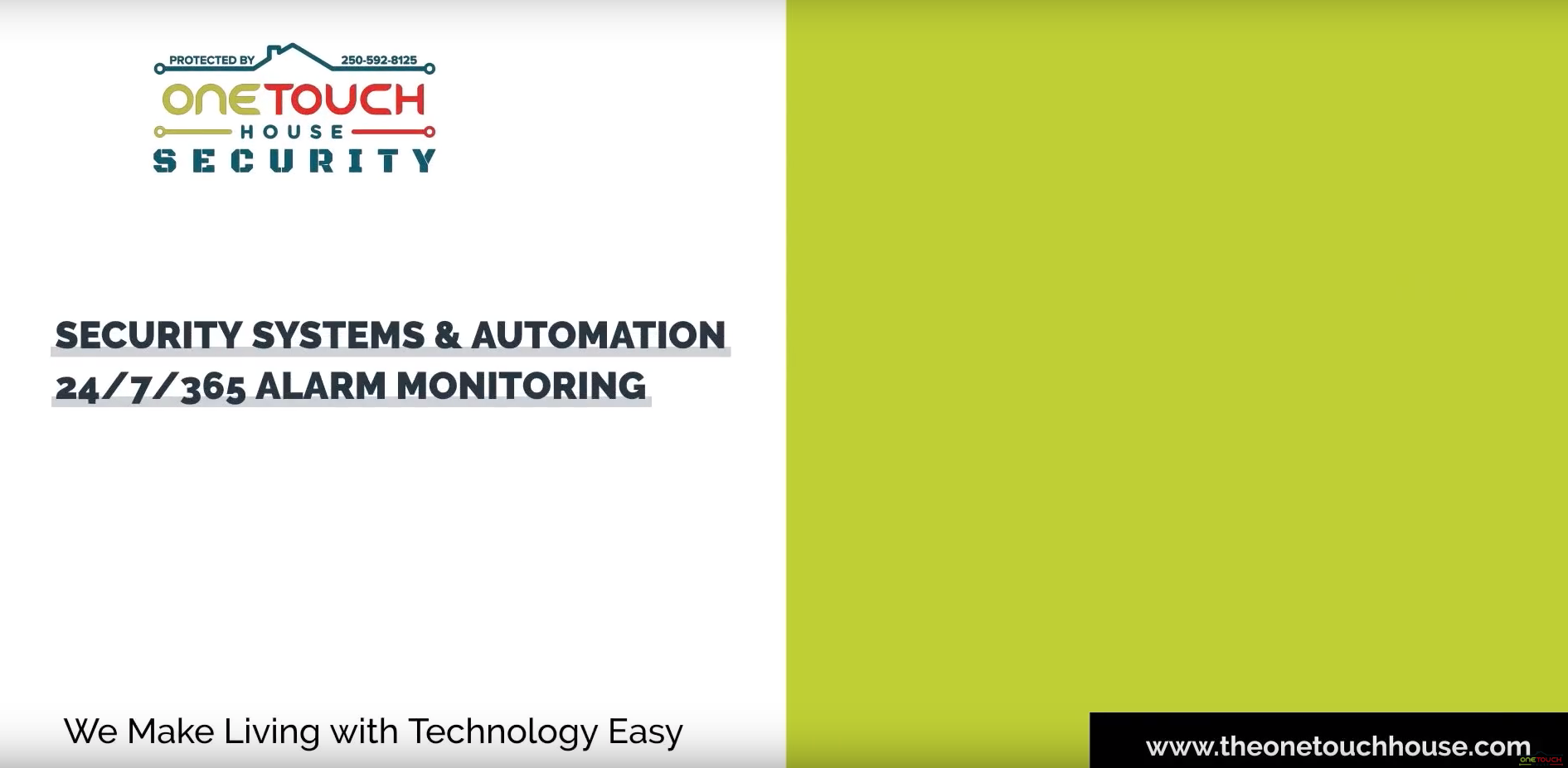 The OneTouch House | OneTouch House Security